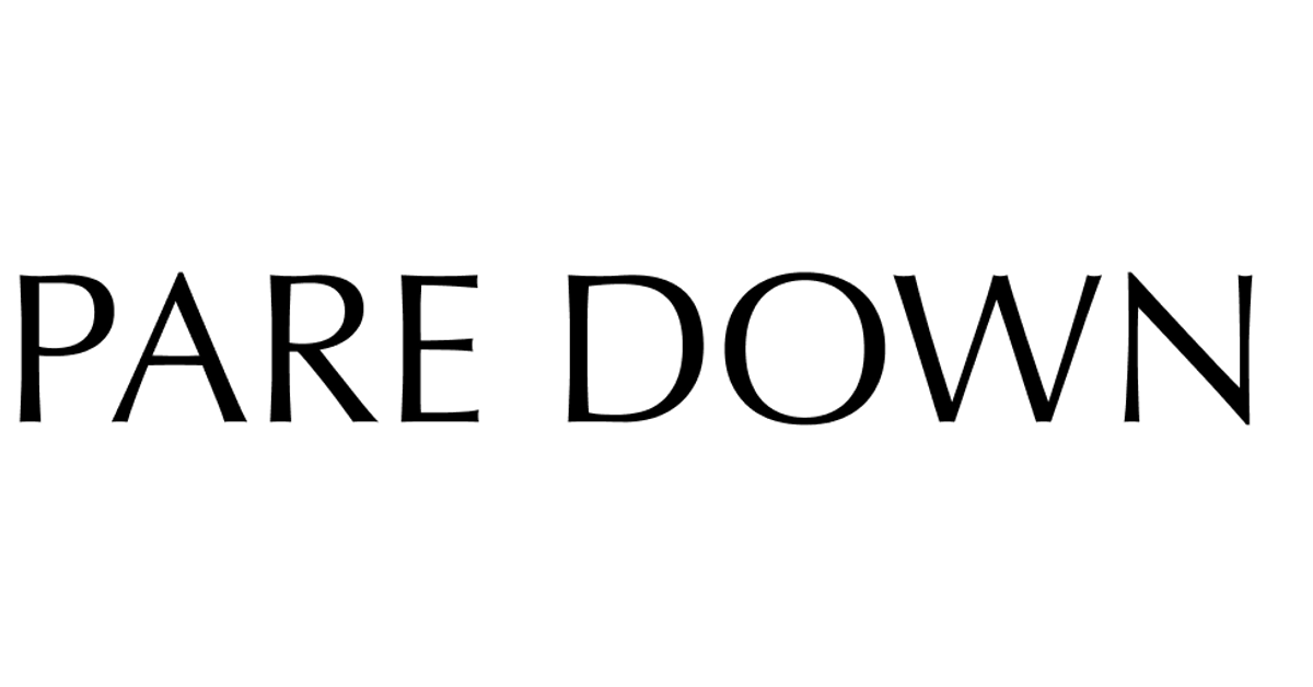 Pare Down